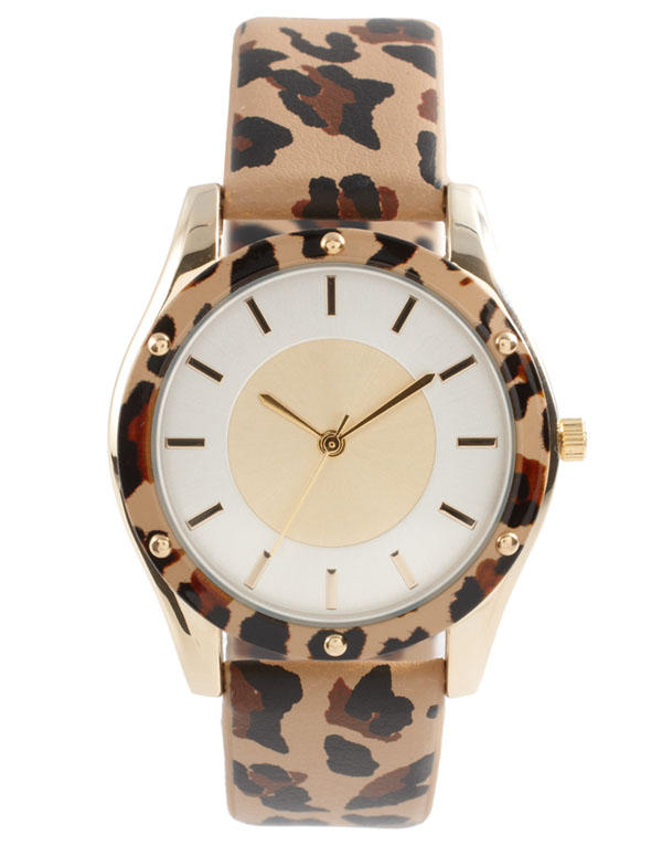 Leopard Print Watch 9 Stylish Leopard Print Items On A Budget 